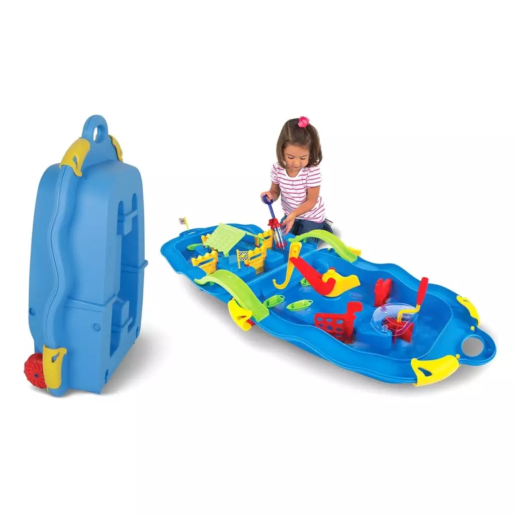 Folding Water Fun Trolley Play Set Sand & Water Table