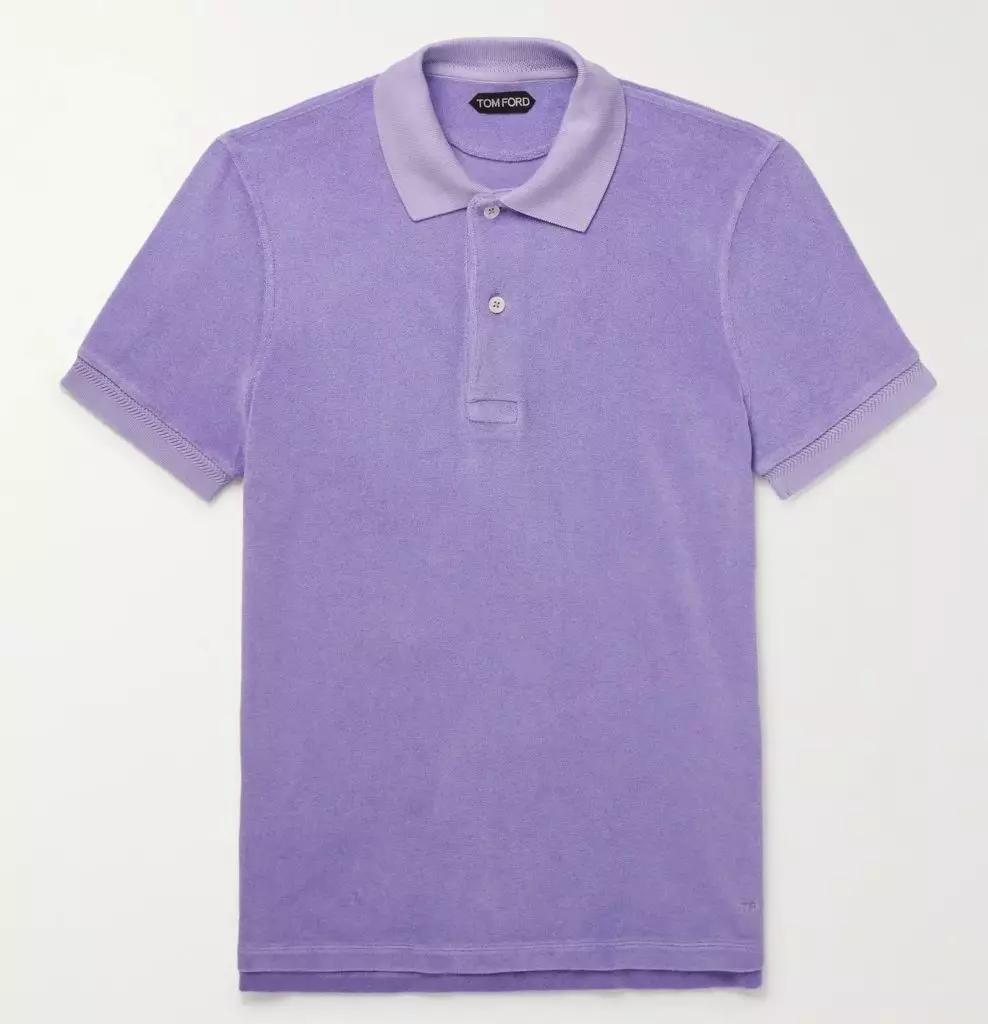 TOM Ford Slim Fit Terry Polo