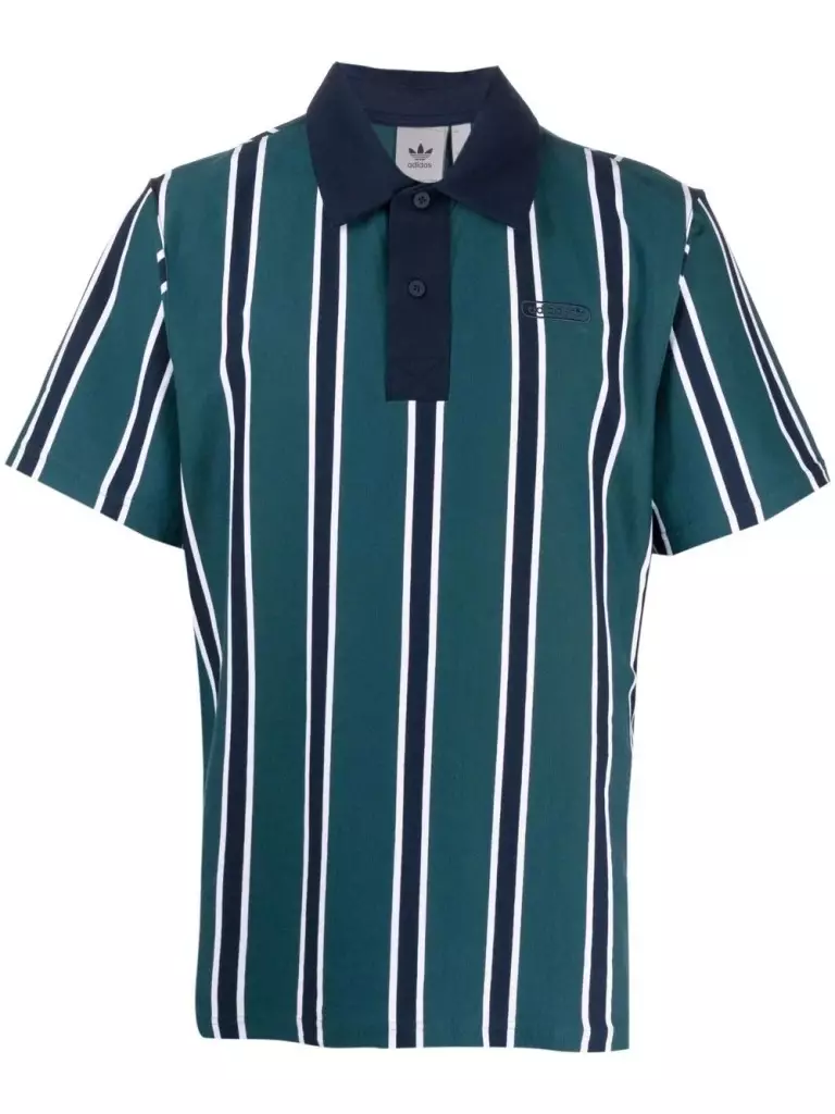 Polokošile Adidas Terry Stripe Print