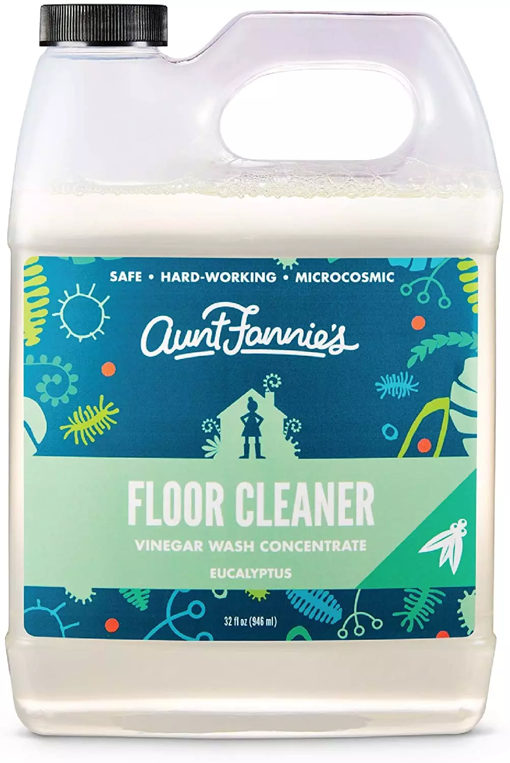 Vinegar-based laminate floor cleaner