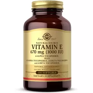 Solgar vitamin E, sipleman pou sistèm iminitè