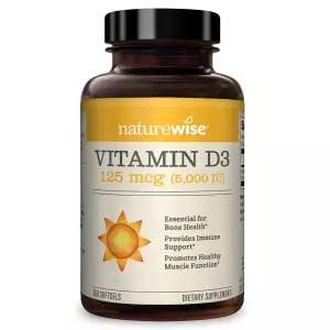 Suplemen NatureWise Vitamin D, suplemen kanggo sistem kekebalan