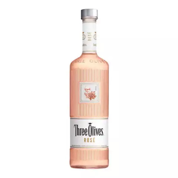 Vodka rosado de tres aceitunas