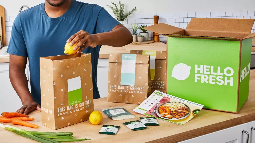 hellofresh սննդի հավաքածու