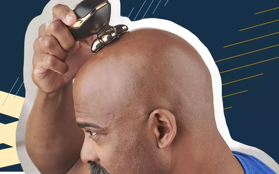 Hammacher Schlemmer Ergonomic Head Shaver
