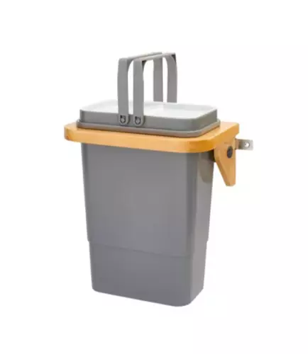 Rev-A-Shelf Vanity Door Mount Steel 2-Gallon Recycling Bin