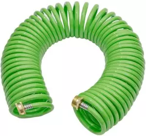 best garden hose green mount coil