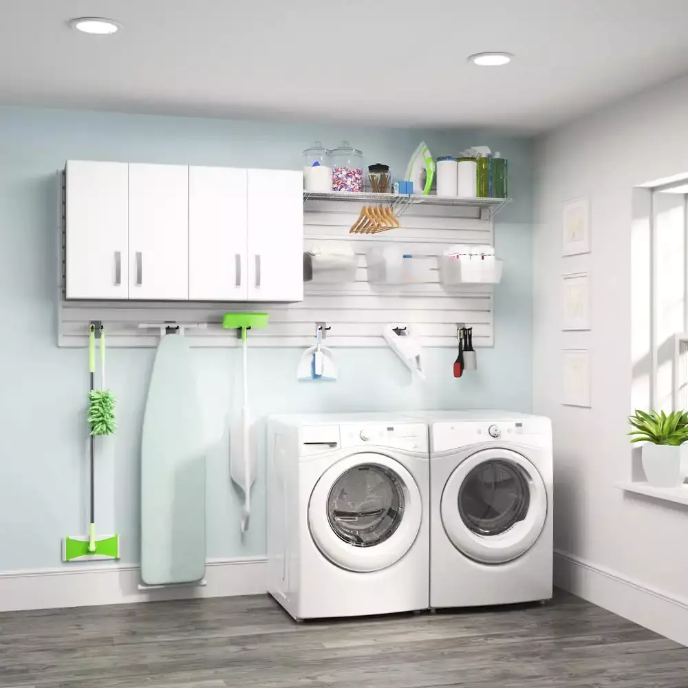 ev deposu çamaşır odası depolama sistemi
