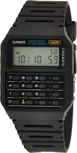 ретро цифров часовник casio калкулатор