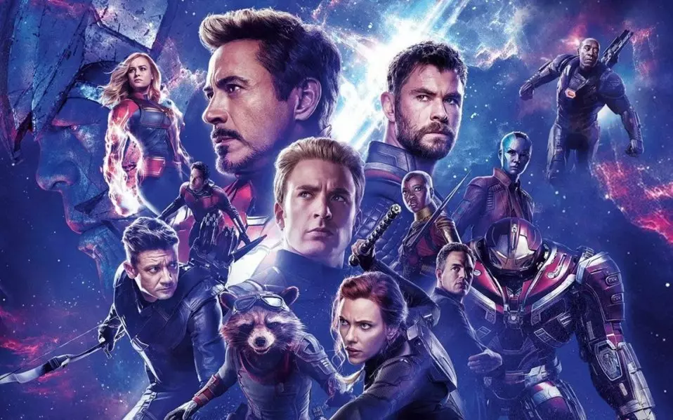 ملصق لعبة Avengers End Game