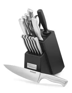 Juego de cuchillos de cocina inoxidable