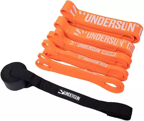 Undersun Resistence Band, sett med 5