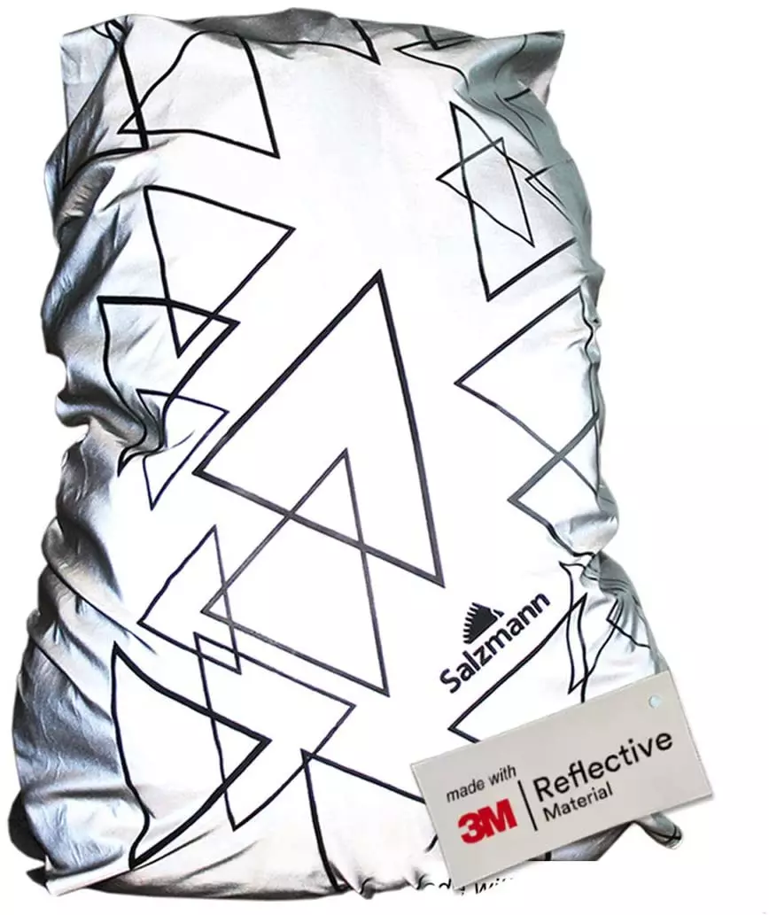 Funda de mochila reflectante Salzmann 3M; Las mejores cubiertas de lluvia para mochilas