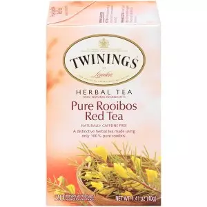 Twinings yeLondon Pure Rooibos herbal red tea, yakanakisa kofi dzimwe nzira