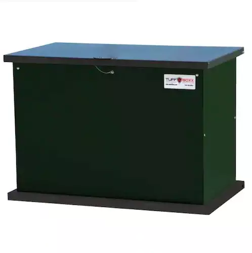 TuffBox 137-galonski pocinčani metalni kontejner za skladištenje otporan na medvjede