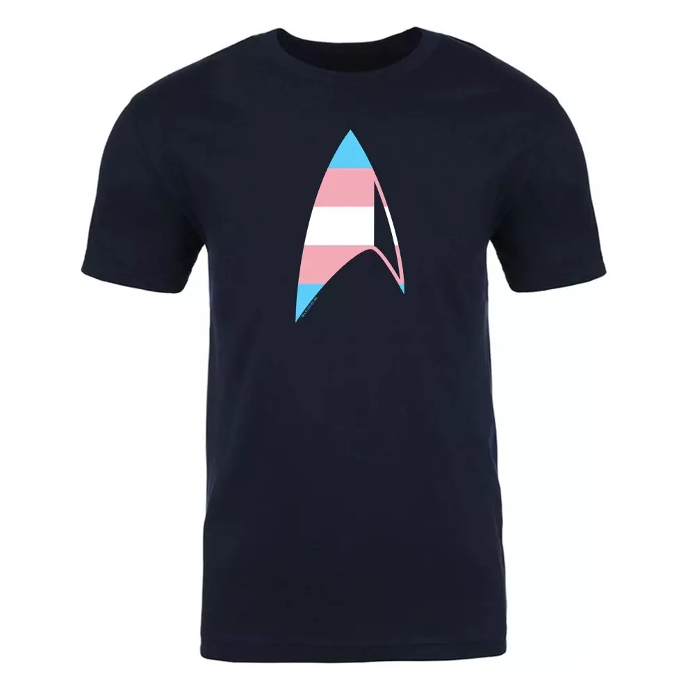 Star Trek Discovery GLAAD Delta Erwuessener Kuerzarm T-Shirt