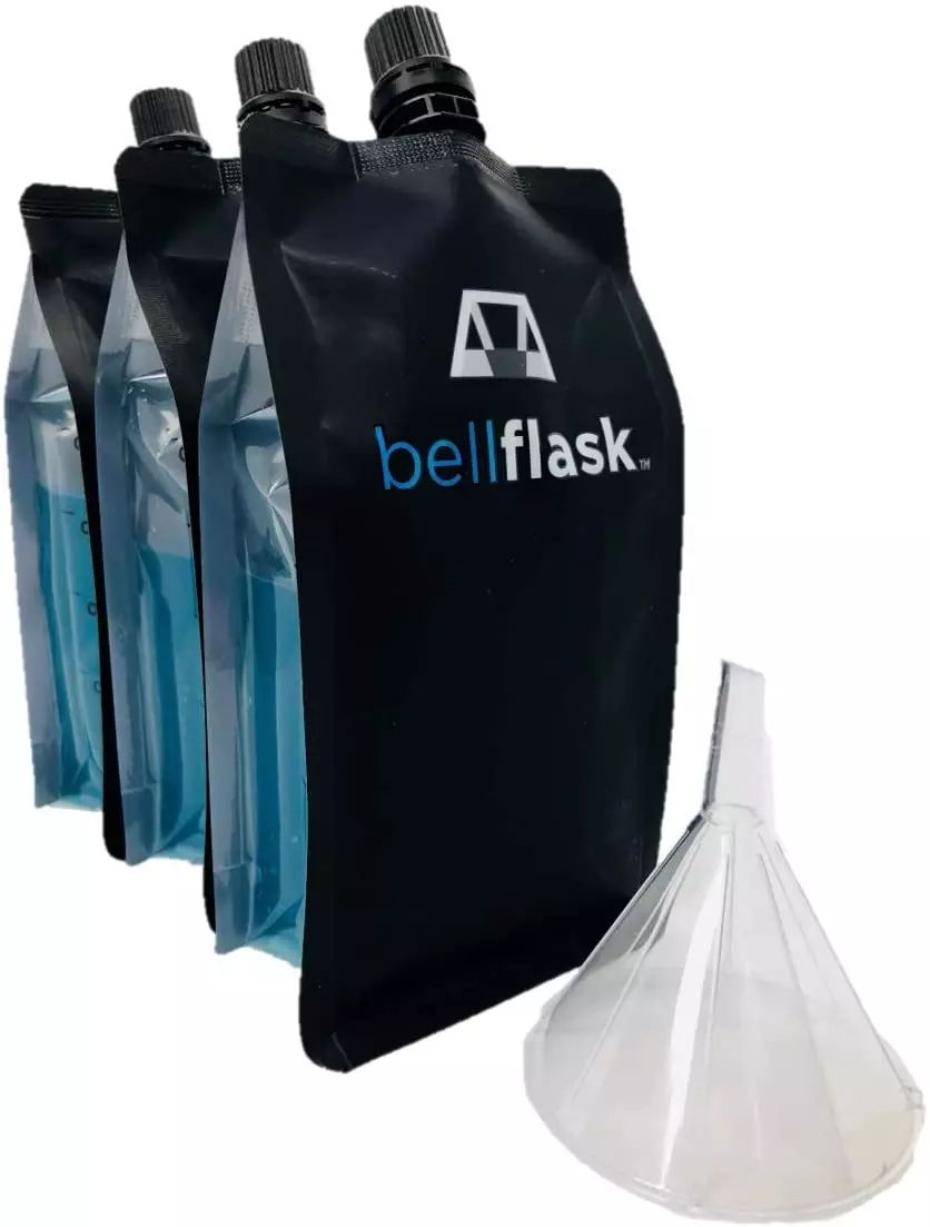 BellFlask Reusable & Concealable 12 oz Flask