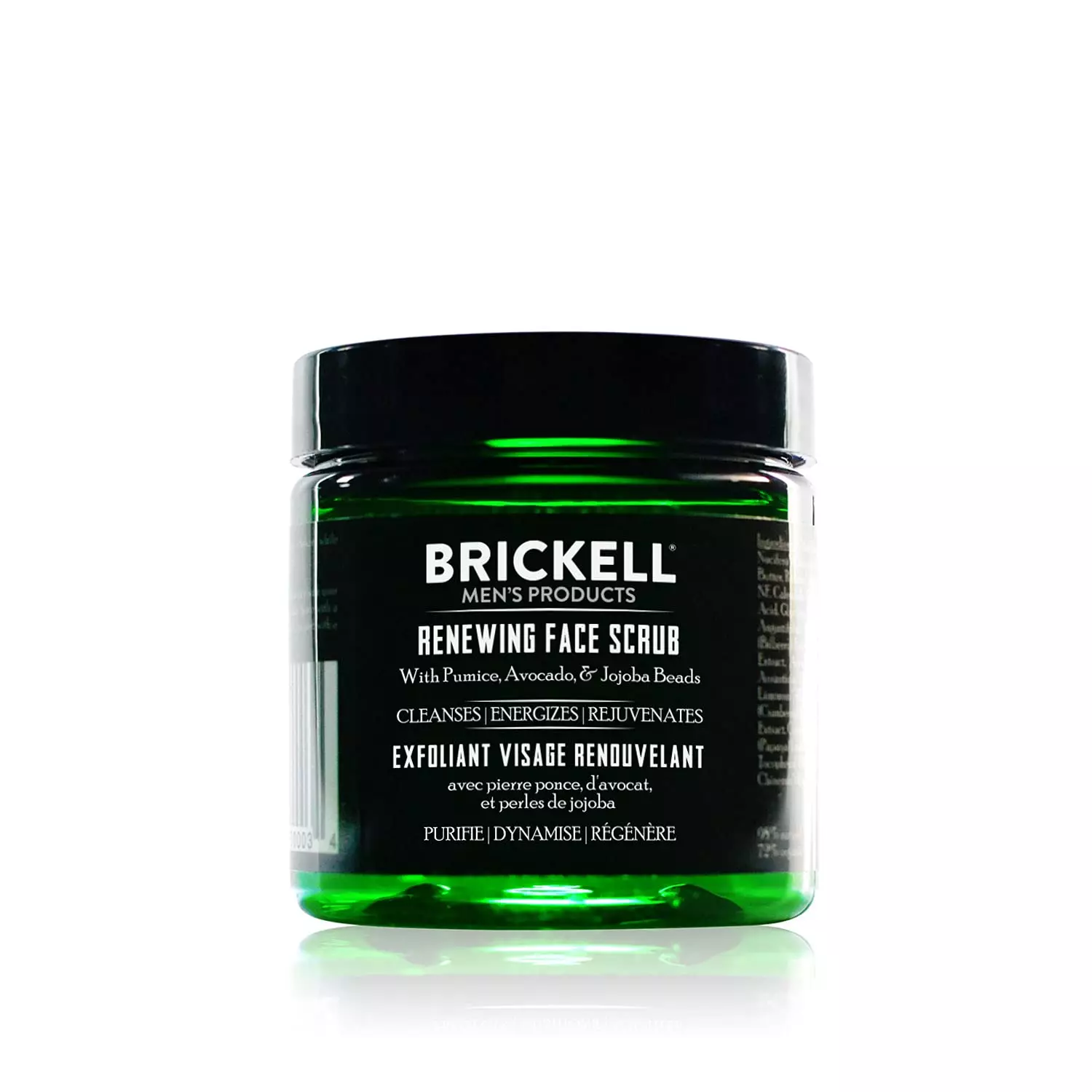 Brickell Heren Fernijing Face Scrub