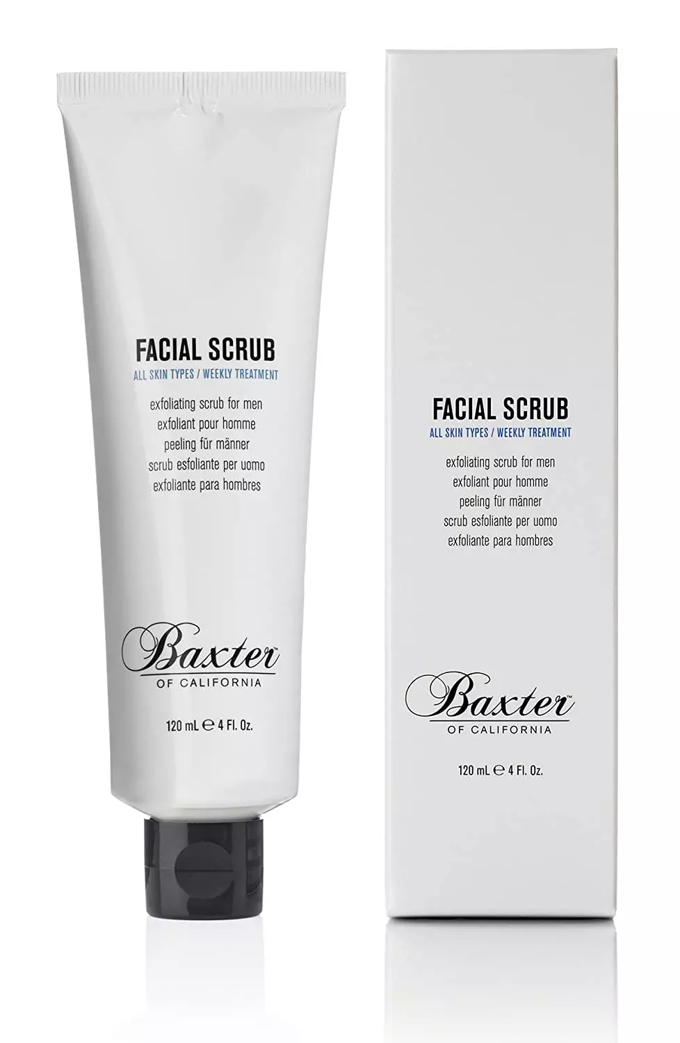 Baxter of California Facial Scrub; tẩy tế bào chết tốt nhất cho nam giới, tẩy tế bào chết tốt nhất cho nam giới