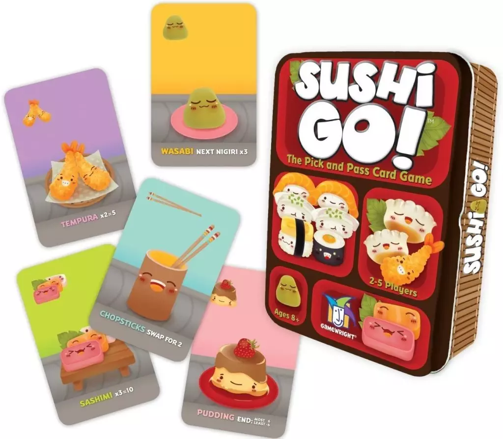 Sushi Go! - Lîstika Qertê Hilbijêre û Derbas bibe