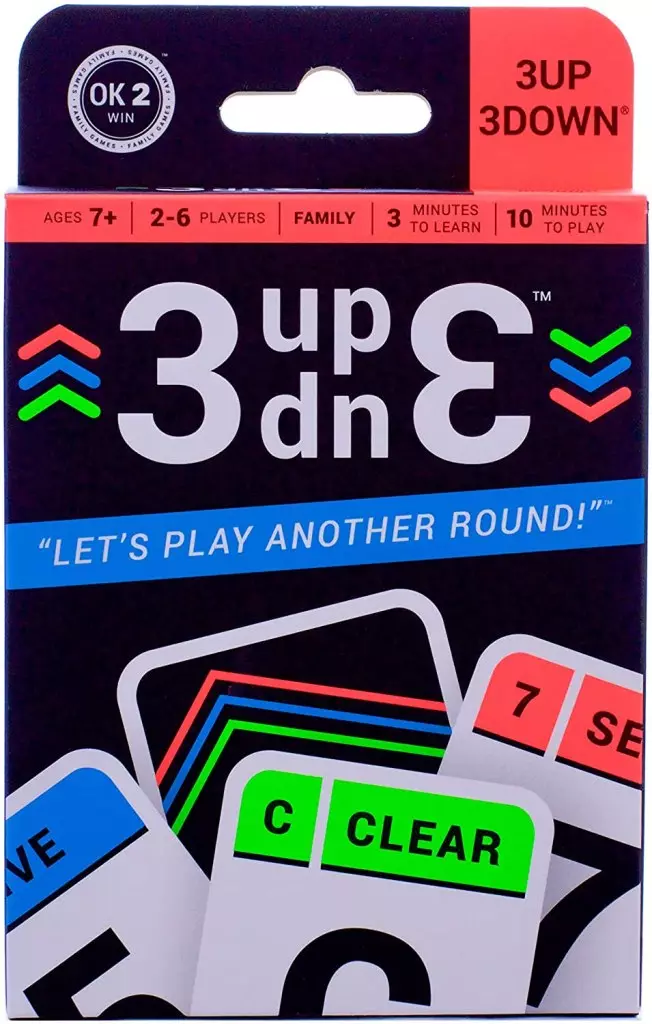 Jogo de cartas 3UP 3DOWN