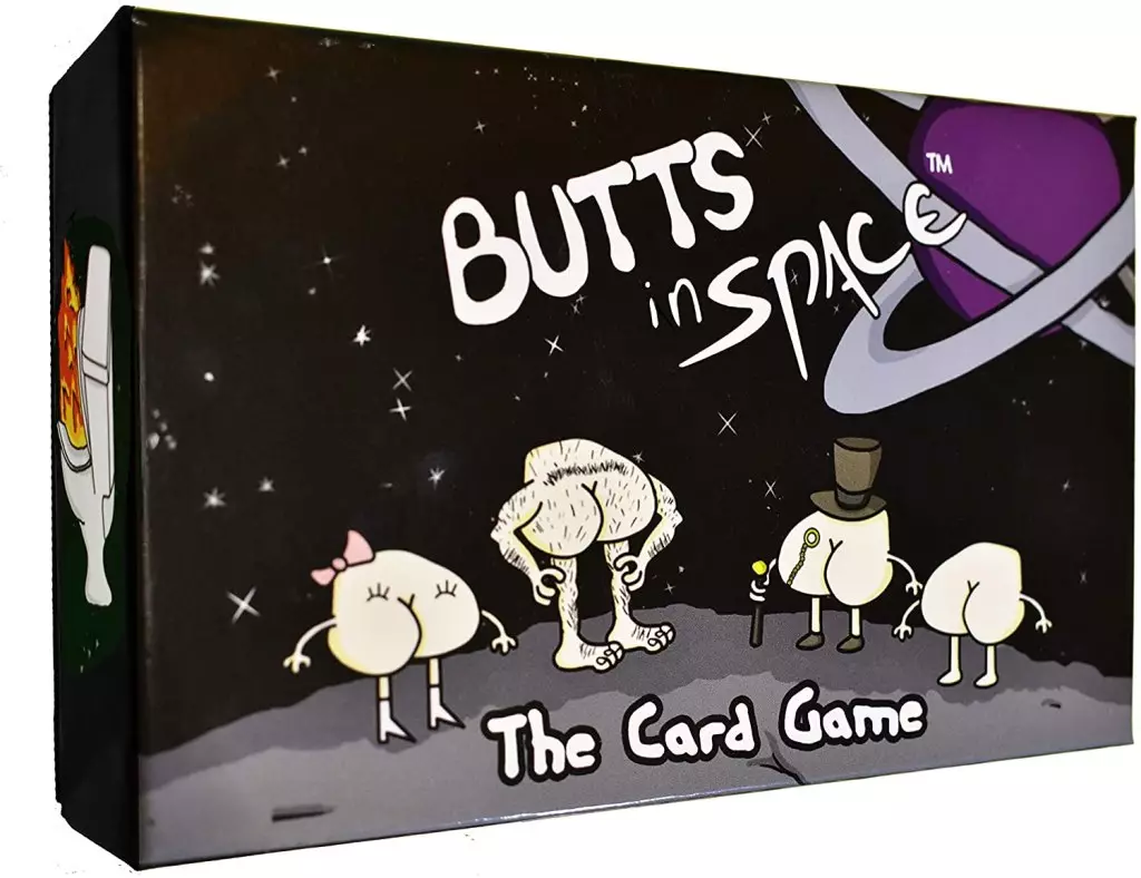Culos en el espacio: el juego de cartas