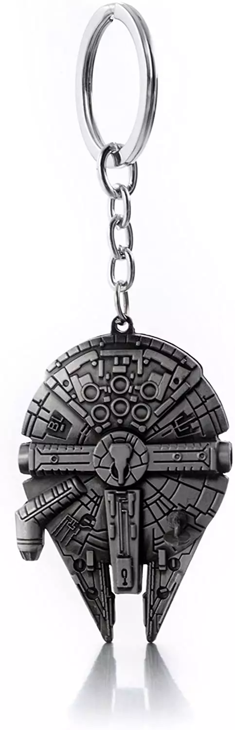 okhiye bokhiye abapholile bamadoda - I-Star Wars Millennium Falcon Keychain