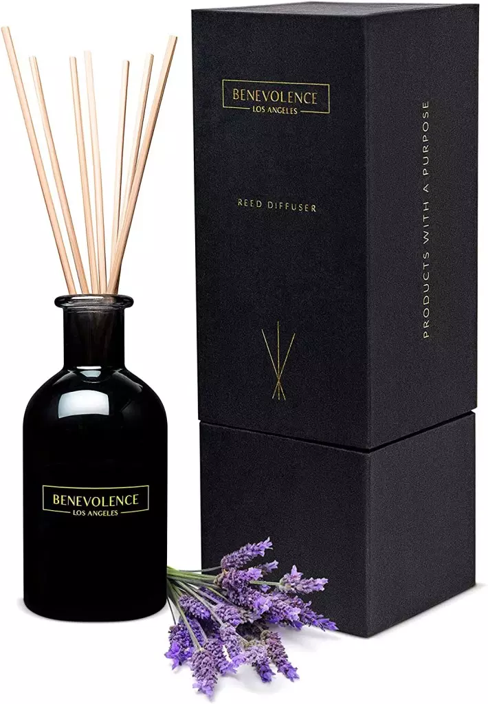 Benevolence LA Store reed diffuser, molemo ka ho fetisisa lehlaka diffuser