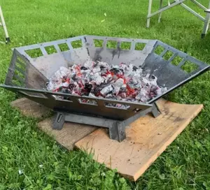 metaltradesolutions collapsible fire pit