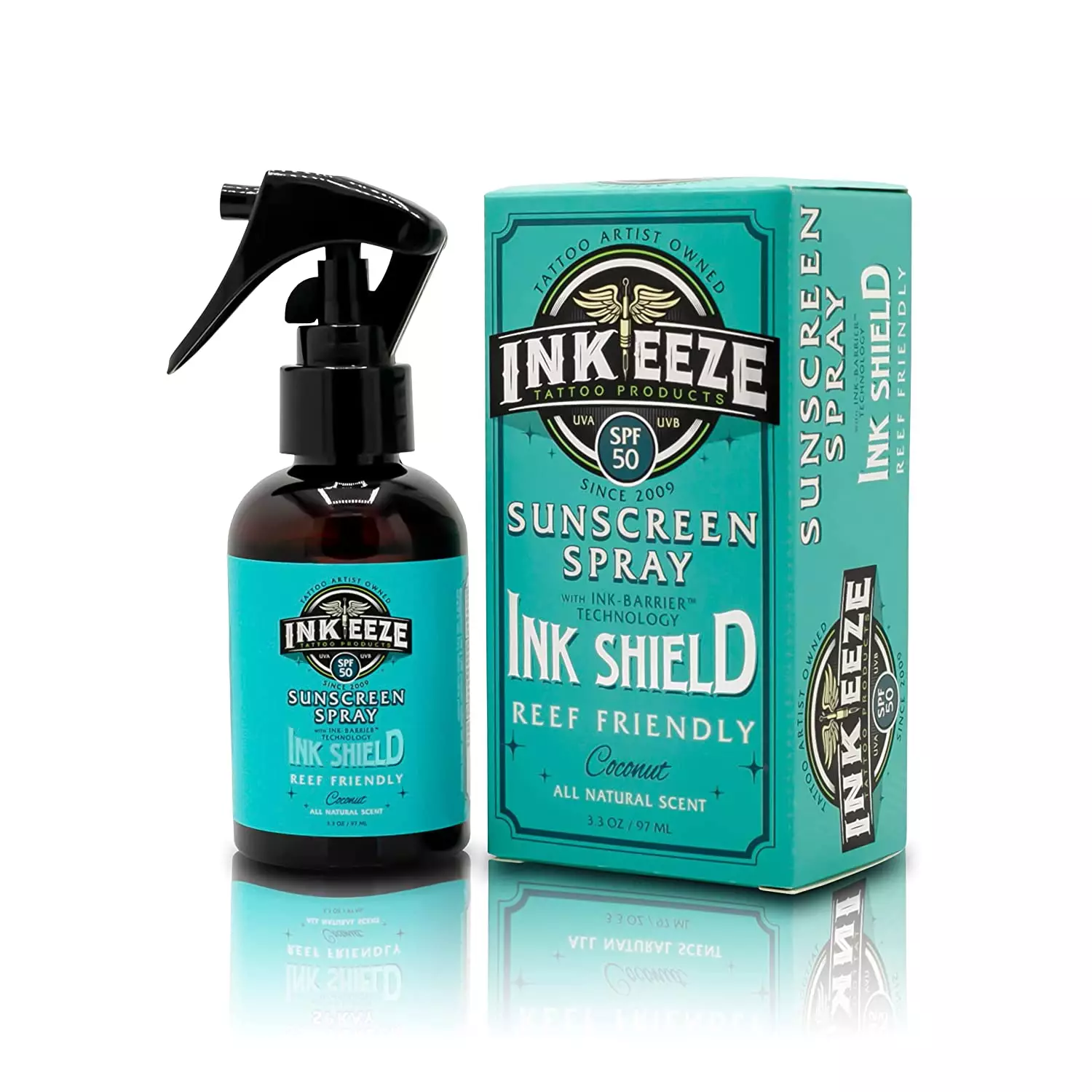 Inkeeze Tattoo Sunscreen Ink Shield