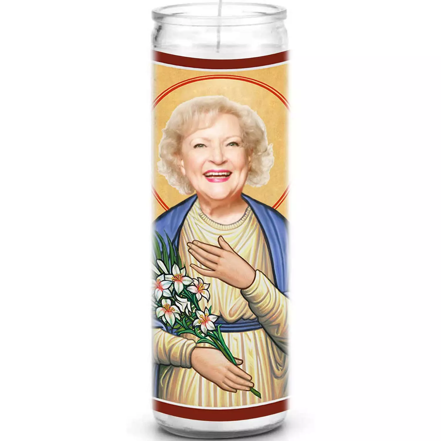 Betty White Celebrity Prayer Candle