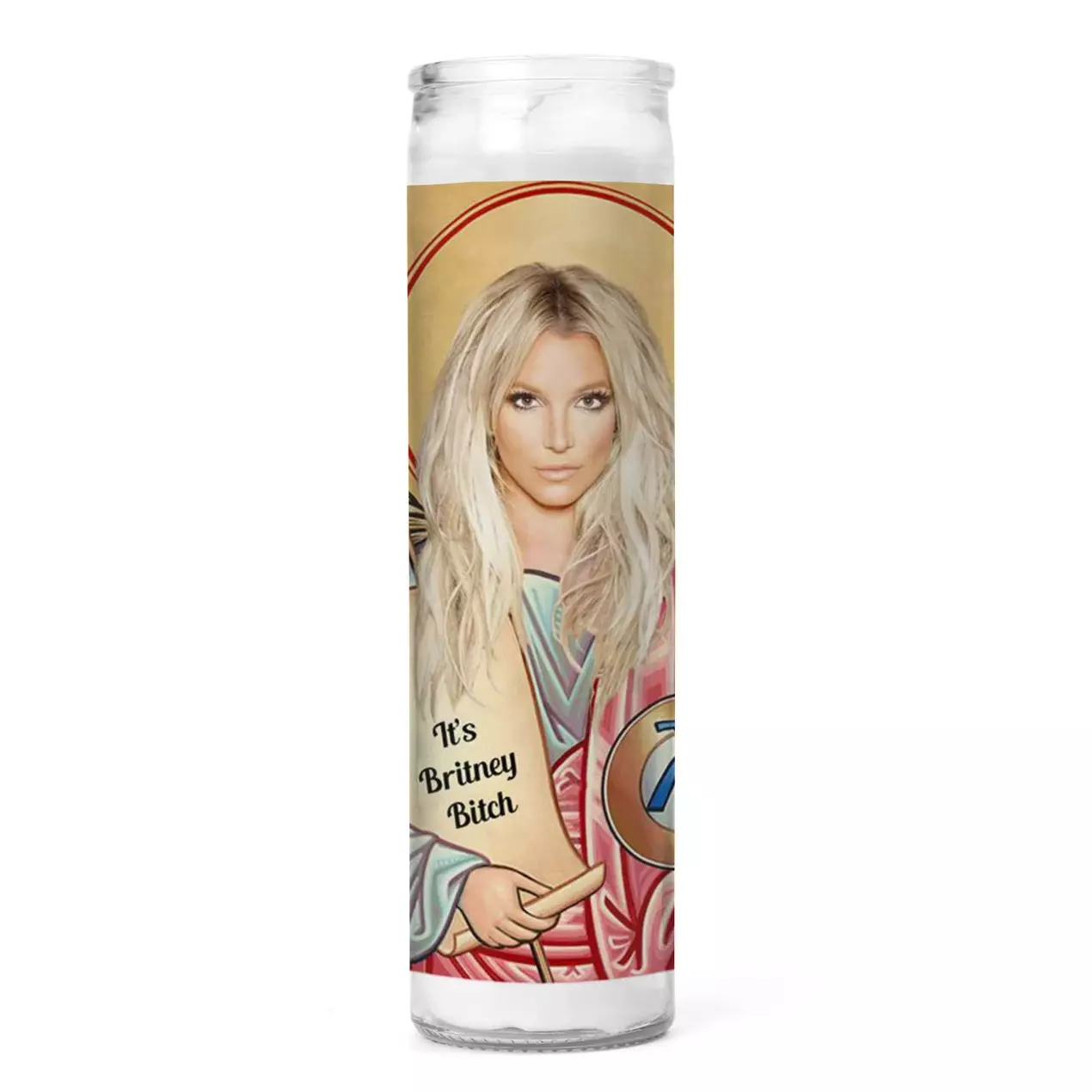 Britney Spears Prayer Candle