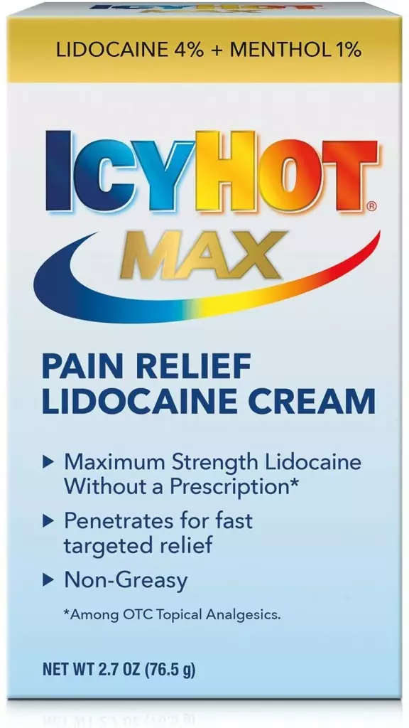 Icy Hot Max, Qhov Zoo Tshaj Pain Relief Cream
