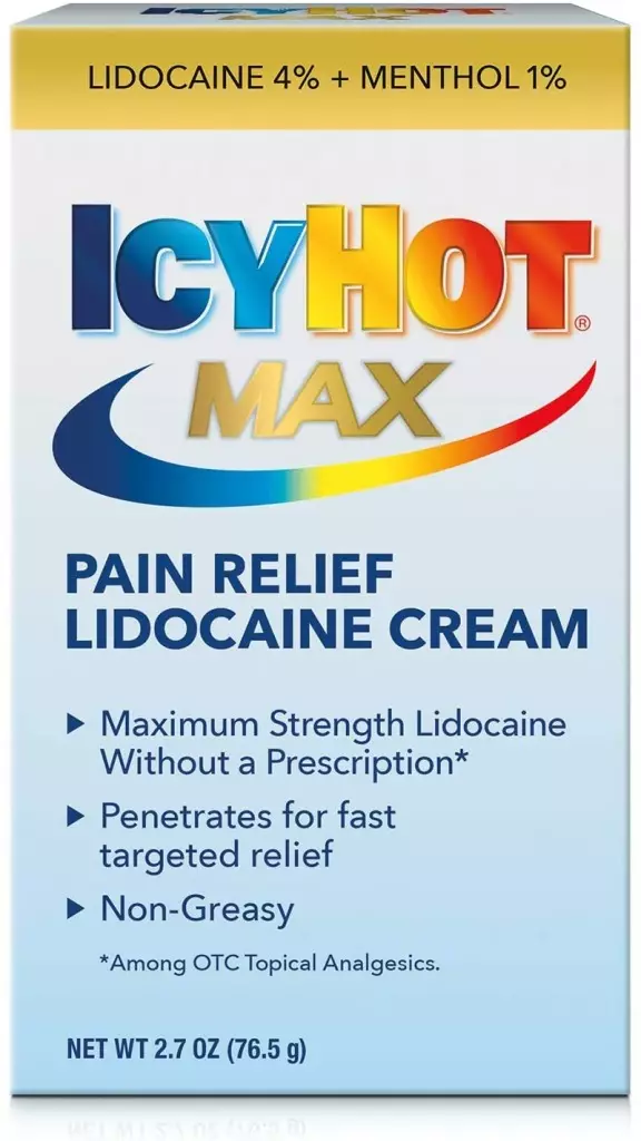 Icy Hot Max, හොඳම වේදනා සහන ක්‍රීම්