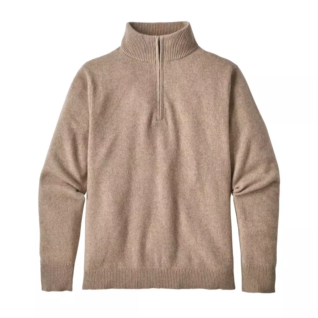 Patagonia Recycled Cashmere ¼ - sveter na zips