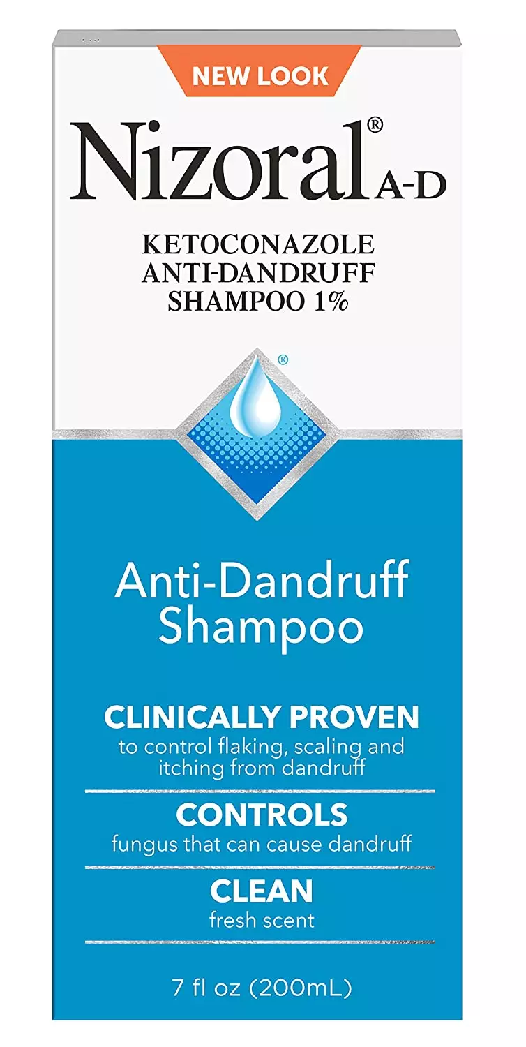 Shampoo ya Nizoral Kurwanya Dandruff; byiza anti-thinning shampo abagabo