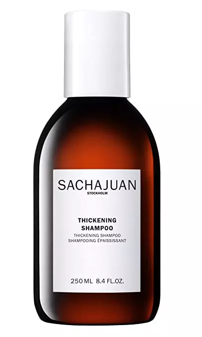 Sachajuan biezinošs šampūns; labākie šampūni pret novājēšanu vīriešiem
