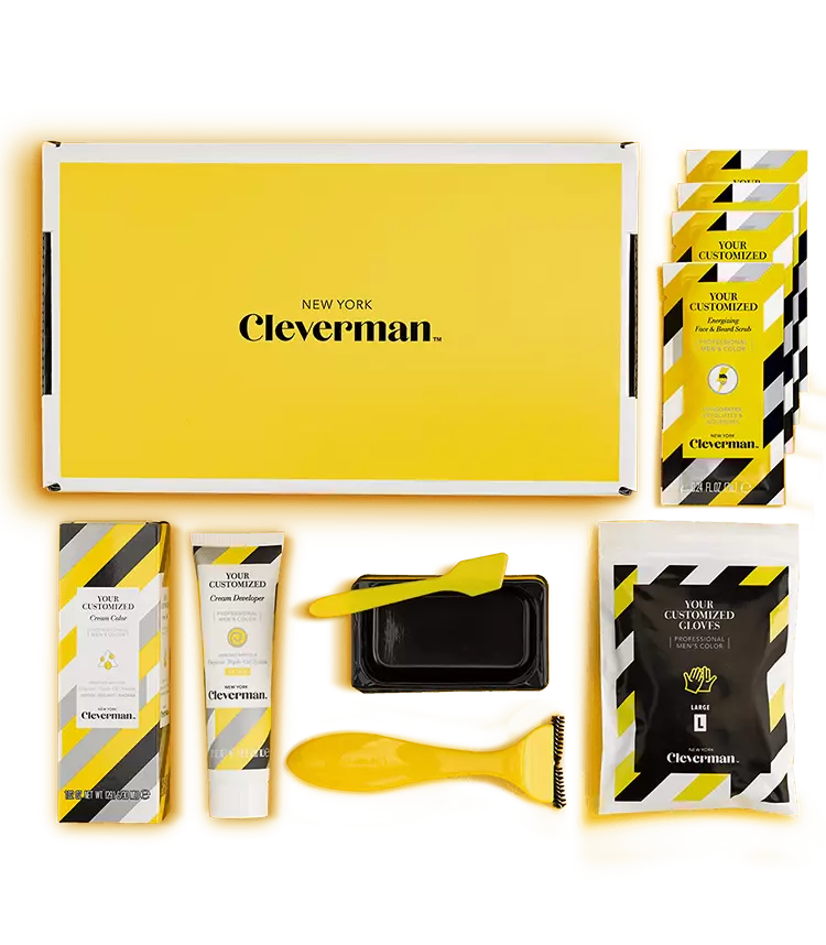 Cleverman Beard Dye Kit; හොඳම රැවුල සායම්