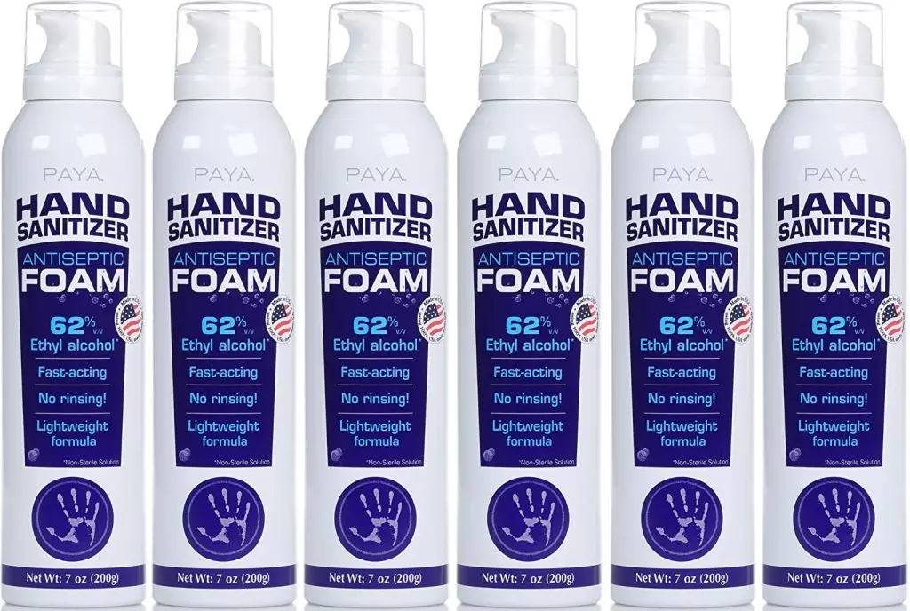 Paya Hand Sanitizer Antiseptic Povu