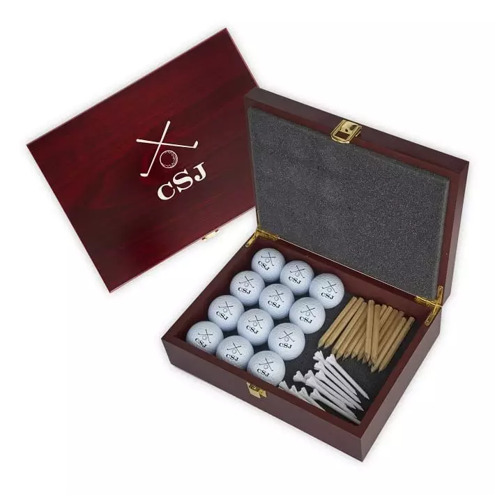 Mark & Graham Personalized Golf Ball Set