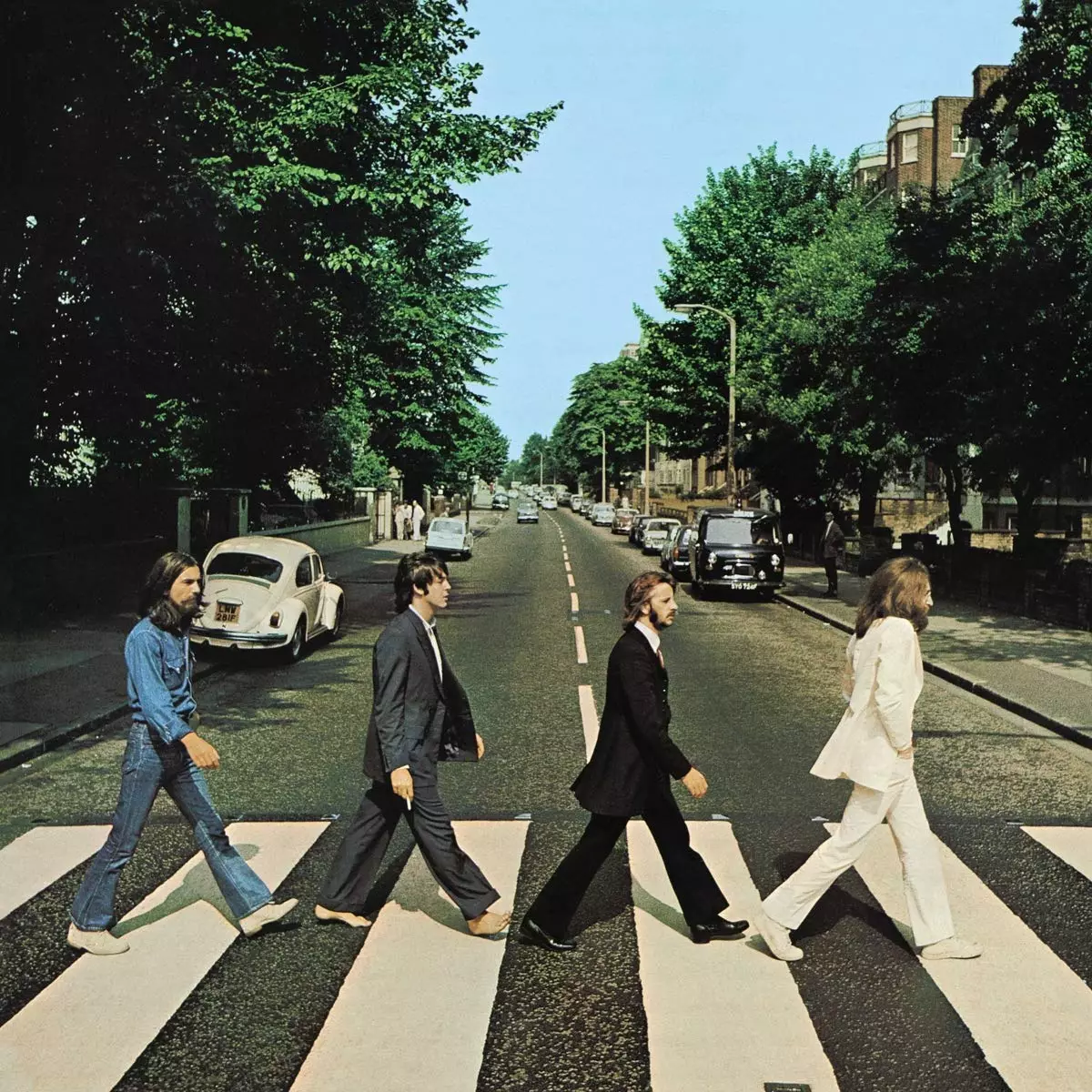 Abbey Road eftir Bítlana