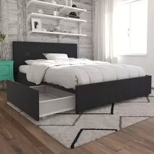 platforma postel s úložným prostorem novogratz kelly bed