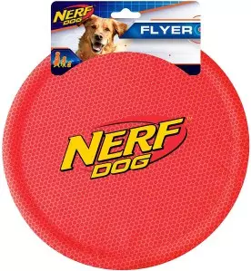 Nerf flyer dog frisbees, frisbees ល្អបំផុតសម្រាប់សត្វឆ្កែ