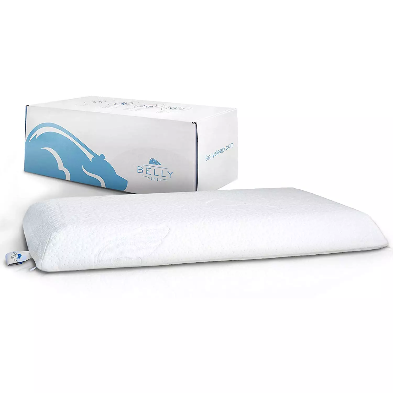 Belly Sleep Gel Infused Memory Foam Pillow，适合胃卧者的最佳枕头