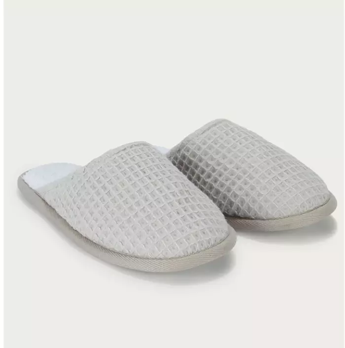 Unisex wafelslippers fan The White Company