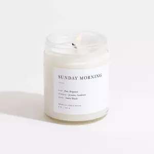 Brooklyn Candle Studio søndag morgen minimalistisk stearinlys