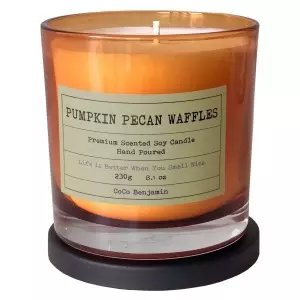 CoCo Benjamin Pumpkin Pecan Wafels Soy Candle