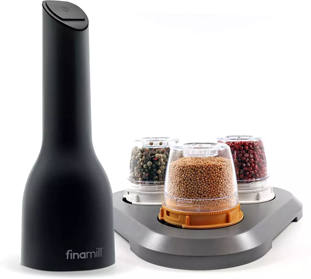 FinaMill Battery Operated Spice Grinder Pack Gift