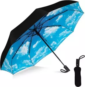 parapluie de voyage compact rain mate