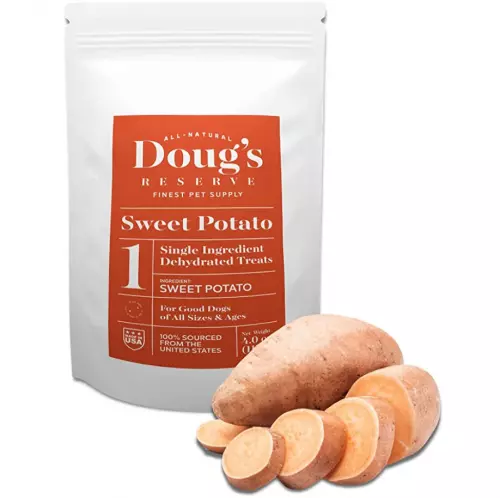 Delícies per a gossos de moniato de Doug's Reserve